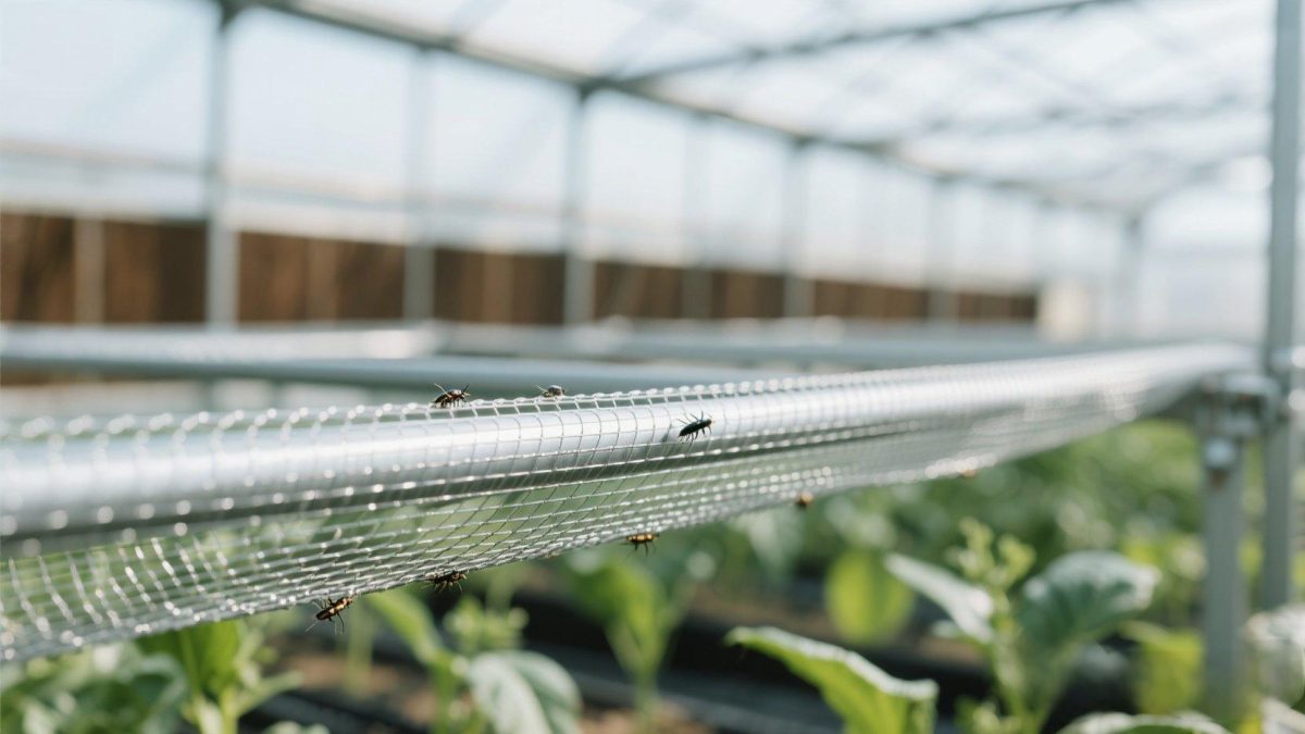 Protect Your Greenhouse with Stainless Steel Mesh Pest Control